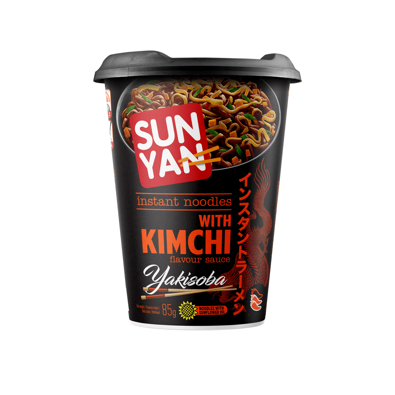 Instant noodles Yakisoba, Kimchi flavour - SunYan